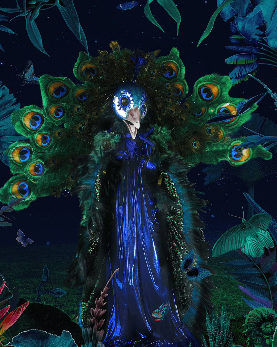 La máscara del Pavo Real de 'Mask Singer'